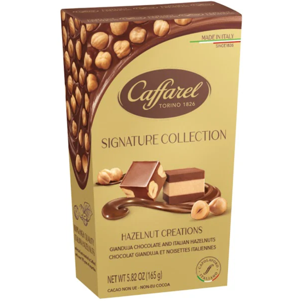 Caffarel Signature Collection Milk Gianduja Chocolate & Hazelnut Creat – Euro Food Mart