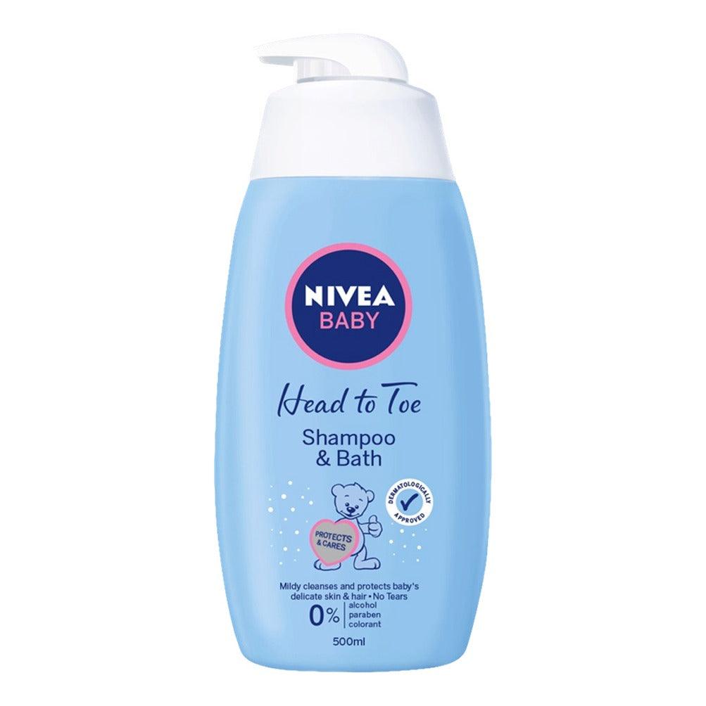 Nivea Baby Head to Toe Soft Shampoo & Bath- 500 ml – Euro Food Mart
