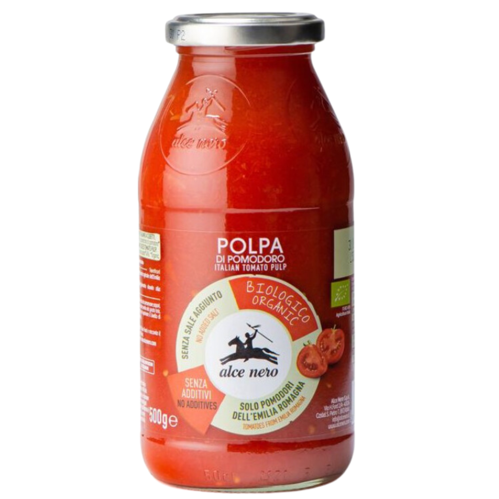 Alce Nero Organic Italian Tomato Pulp - 17.6 oz / 500 g – Euro Food Mart