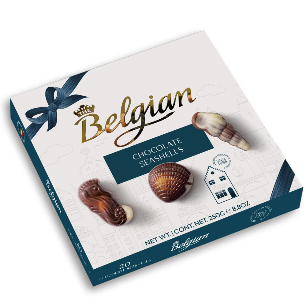 Belgian Milk Chocolate Seashells - 250g – Euro Food Mart