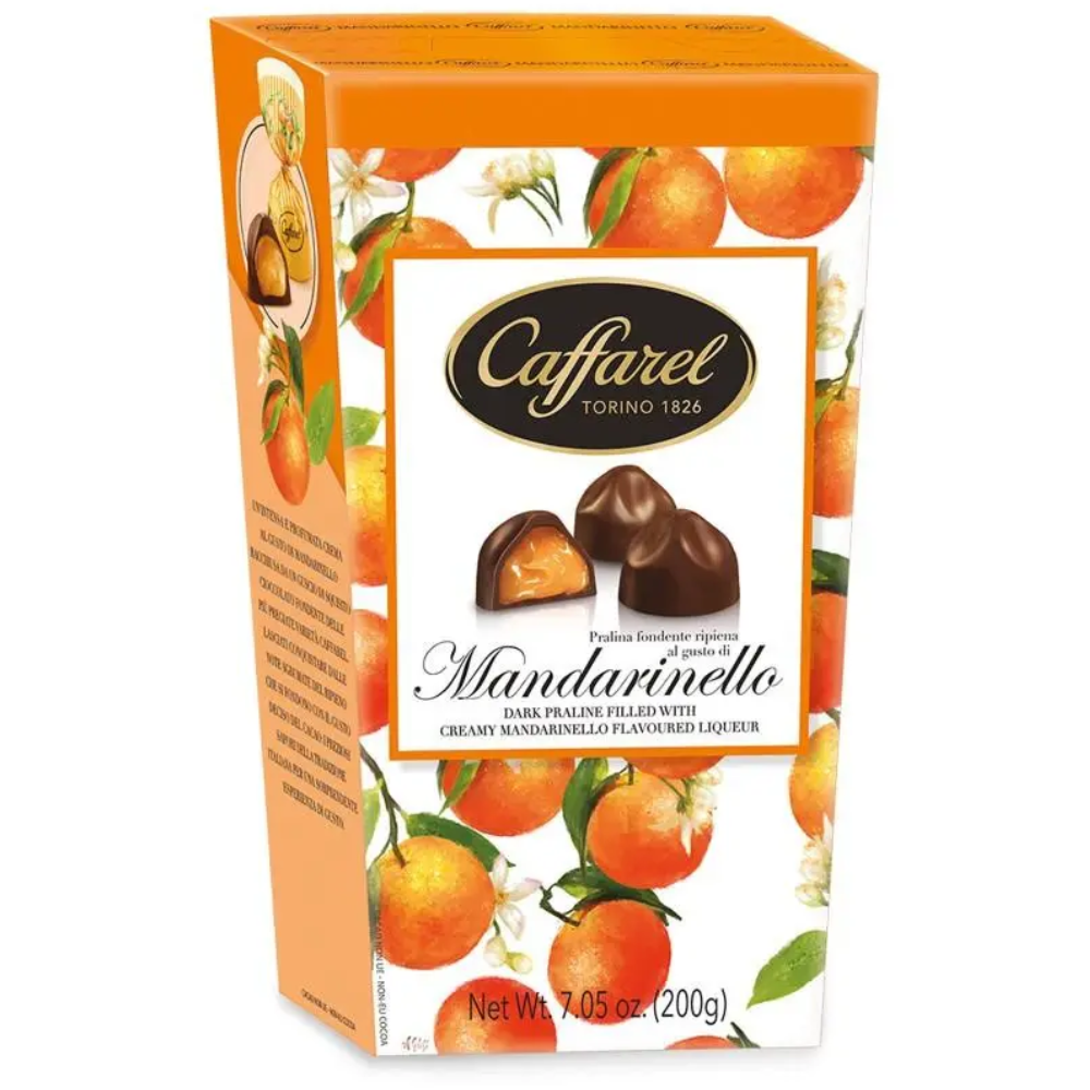 Caffarel Mandarinello ( Mandarin Liqueur Creme Filled Dark Chocolates ...