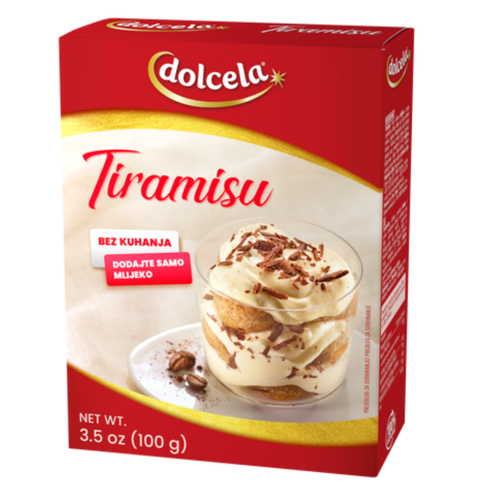 Podravka Dolcela Tiramisu Cream - 3.5 oz / 100g – Euro Food Mart