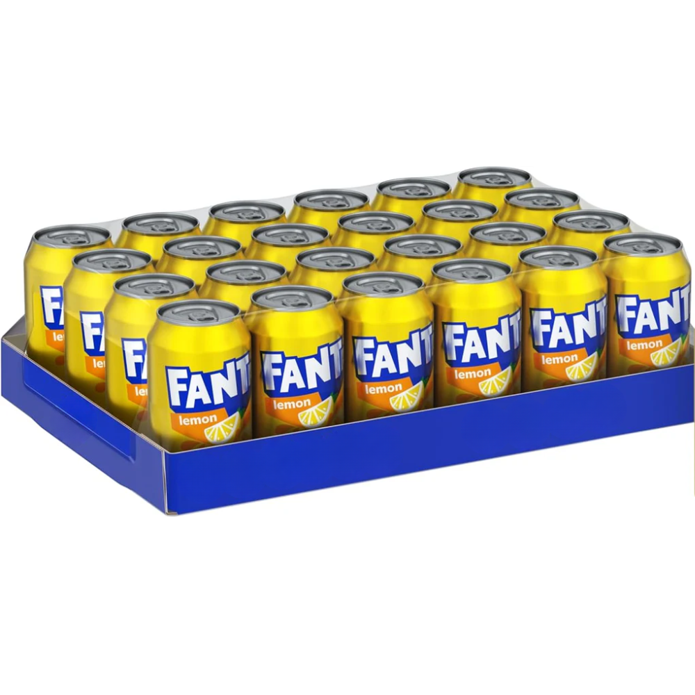 Fanta Lemon ( Made in Germany ) Can - CASE of 24 x 330 ml – Euro Food Mart