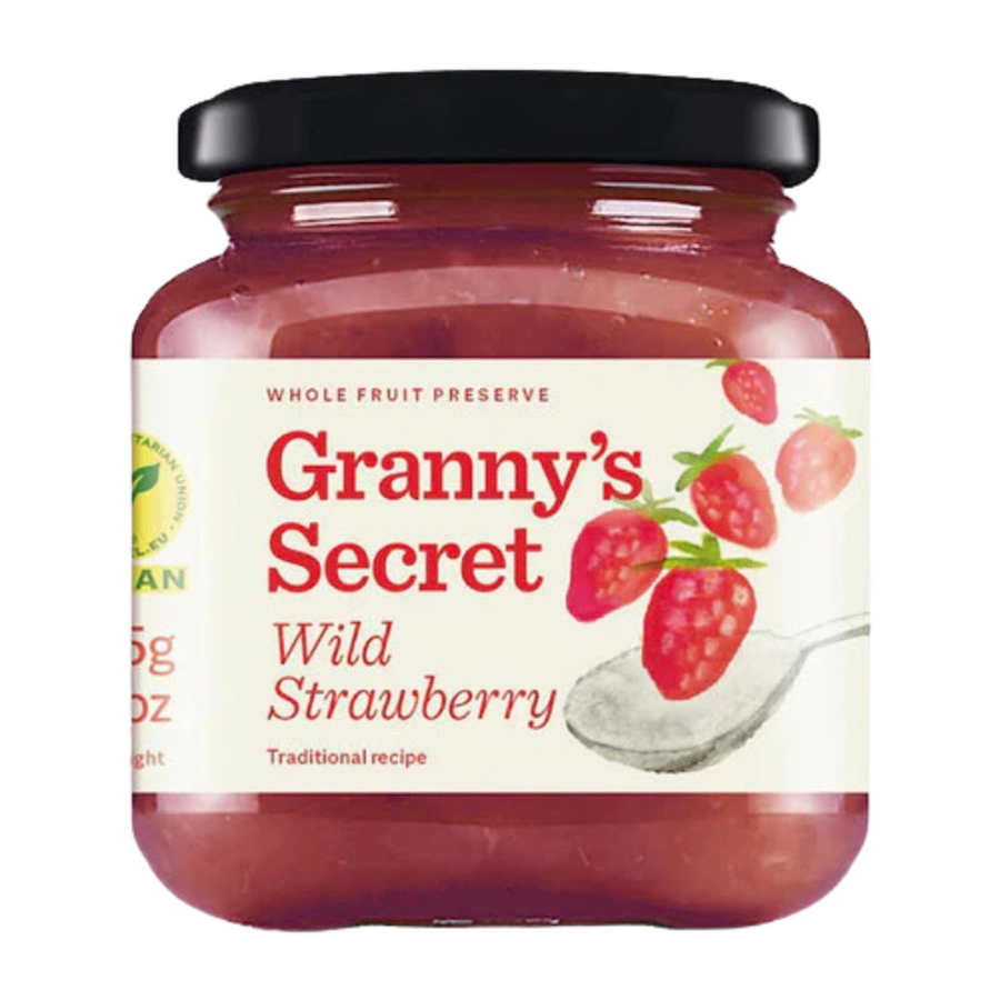 Granny's Secret Wild Strawberry Preserve - 375 g /13 oz. – Euro Food Mart
