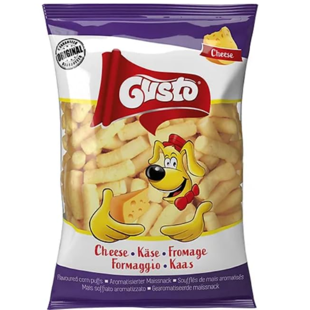 Gusto Pufuleti ( Corn Puffs ) Cheese - 80g ( Best if used by 03/13/ 20 ...