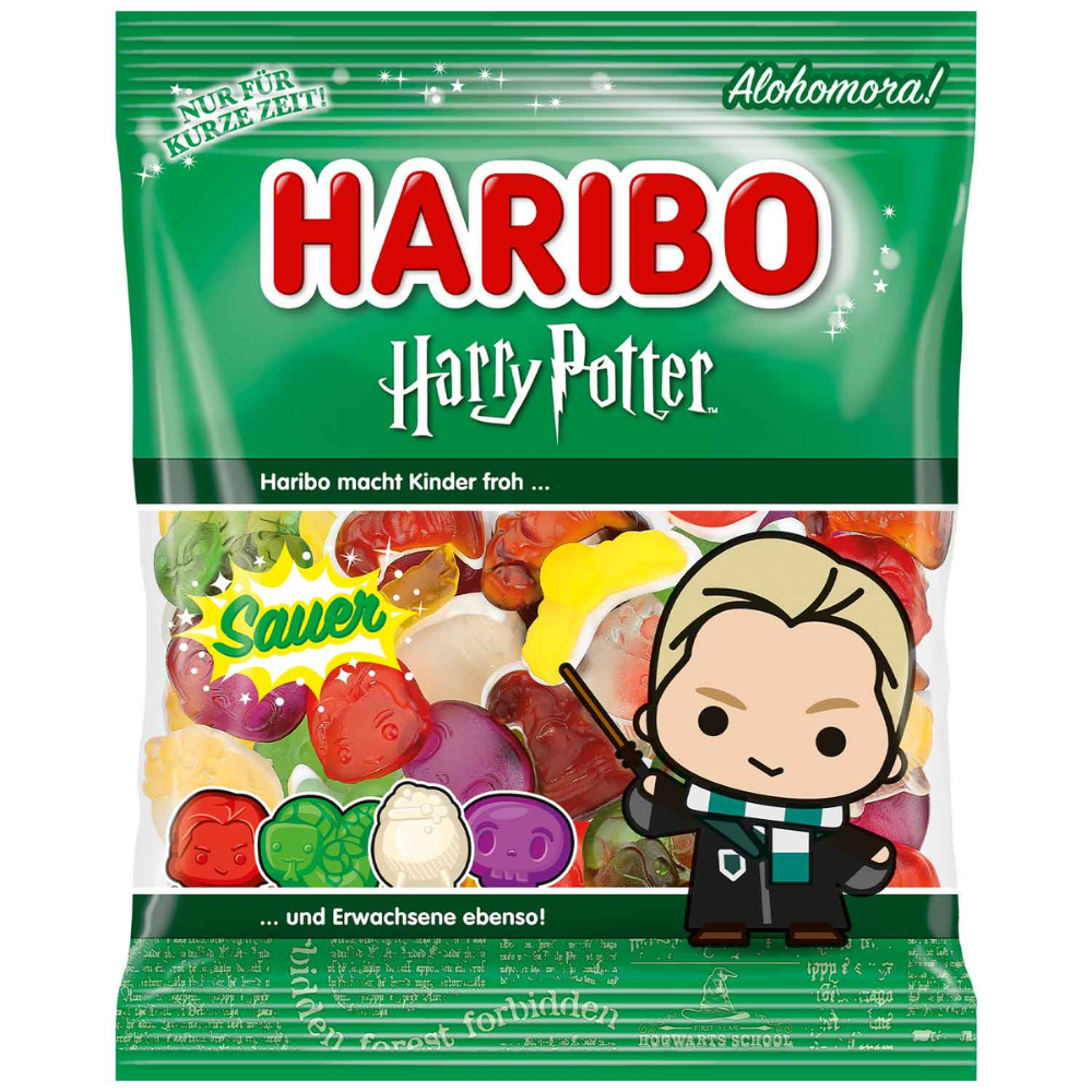 Haribo Harry Potter Draco Malfoy Sour - 160g – Euro Food Mart