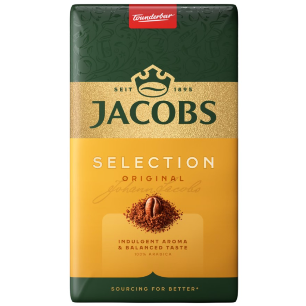 Jacobs Selection Original Ground Coffee - 500g – Euro Food Mart