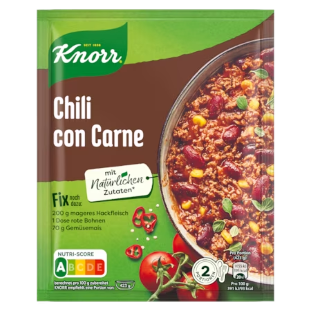 Knorr Fix Chili con Carne- 1 pack – Euro Food Mart