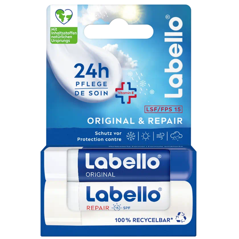 Labello Classic & Med Repair Duopack - 2x5.5g – Euro Food Mart