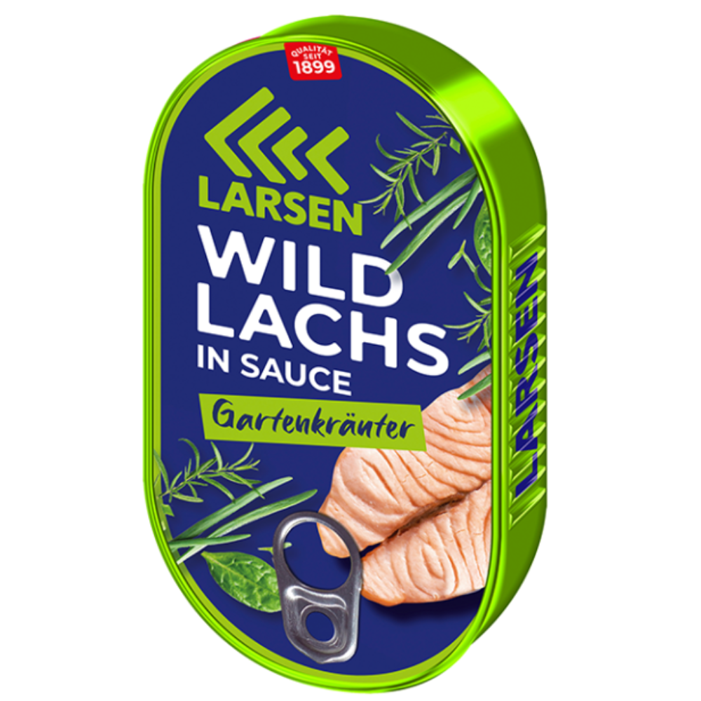 Larsen Wild Salmon Fillets in Garden Herbs Sauce -200g – Euro Food Mart