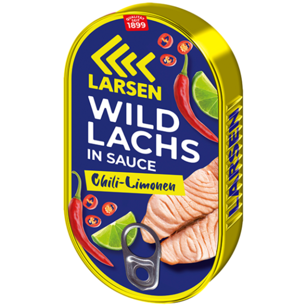 Larsen Wild Salmon Fillets in Chili - Lime Sauce -200g – Euro Food Mart