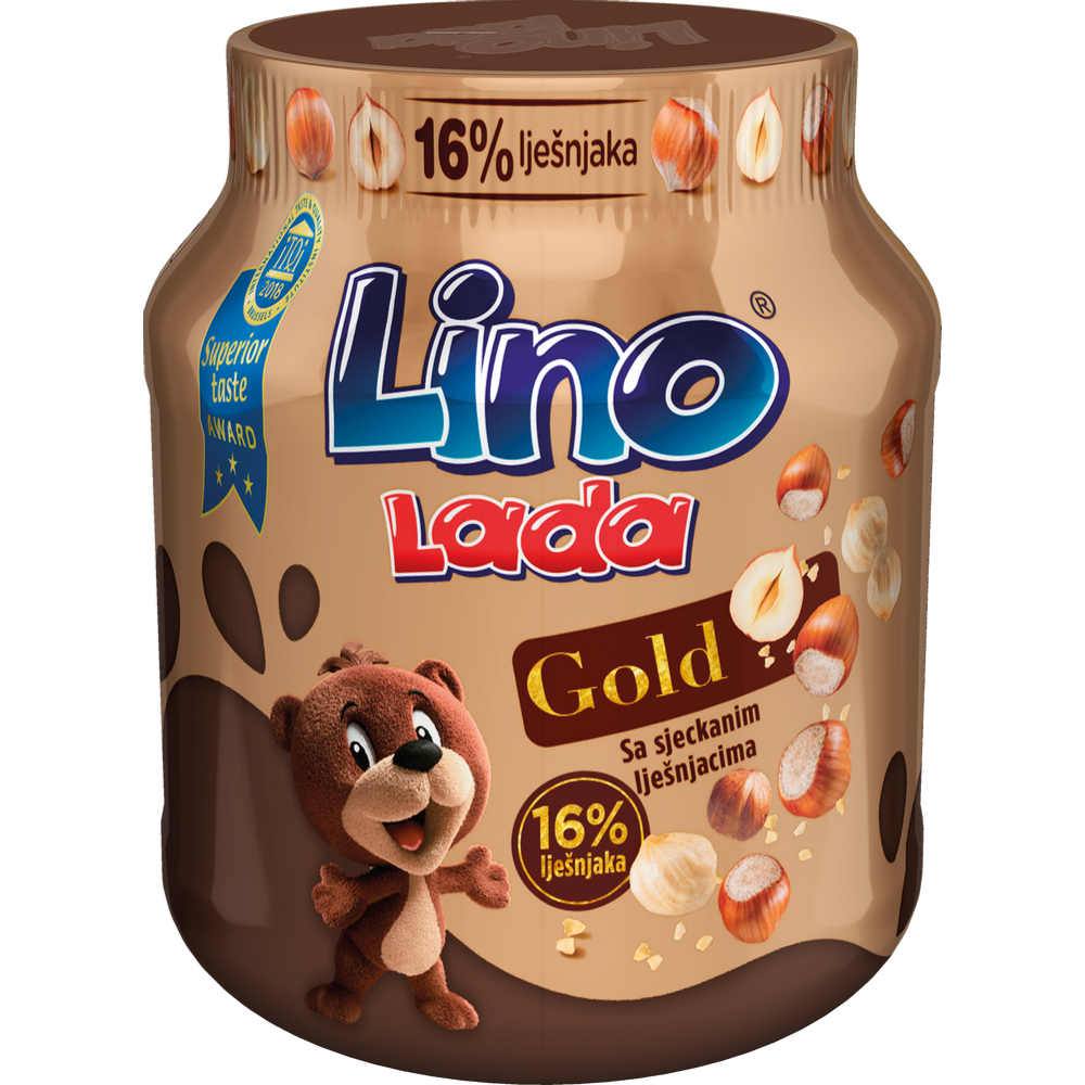 Lino Lada Gold Hazelnut Chocolate Spread - 350g / 12 oz. – Euro Food Mart
