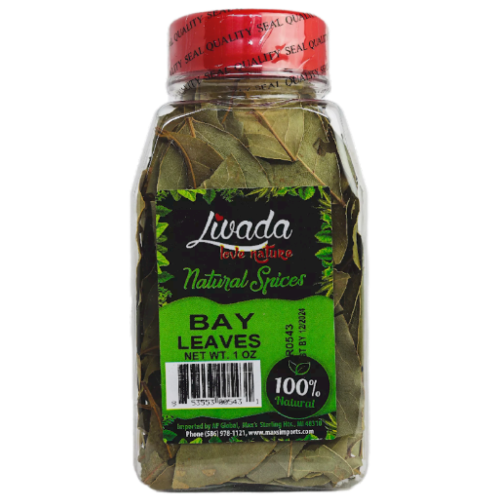 Livada Bay Leaves ( Foi de Dafin ) Shaker- 1 Oz. – Euro Food Mart