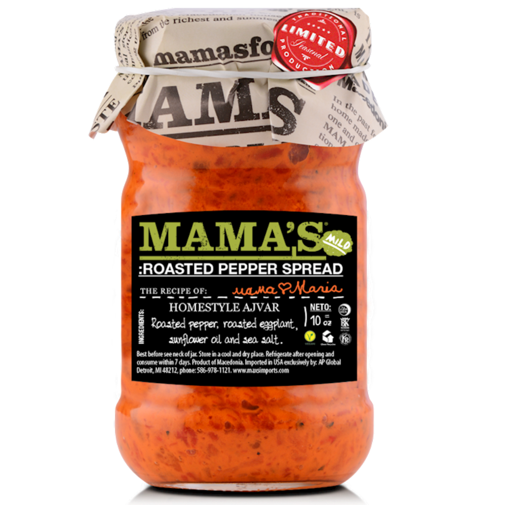 Mama's Home Style Ajvar Mild - 283g /10 oz. – Euro Food Mart