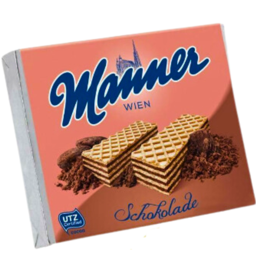 Manner Neapolitaner Schokolade Wafers -75g – Euro Food Mart