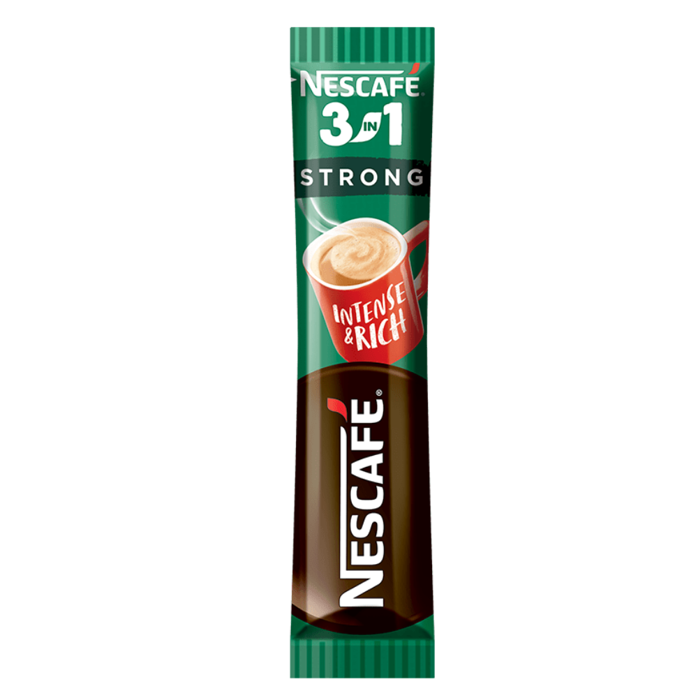 Nescafe 3 in 1 Strong Instant Coffee - 1 stick / 14 g – Euro Food Mart