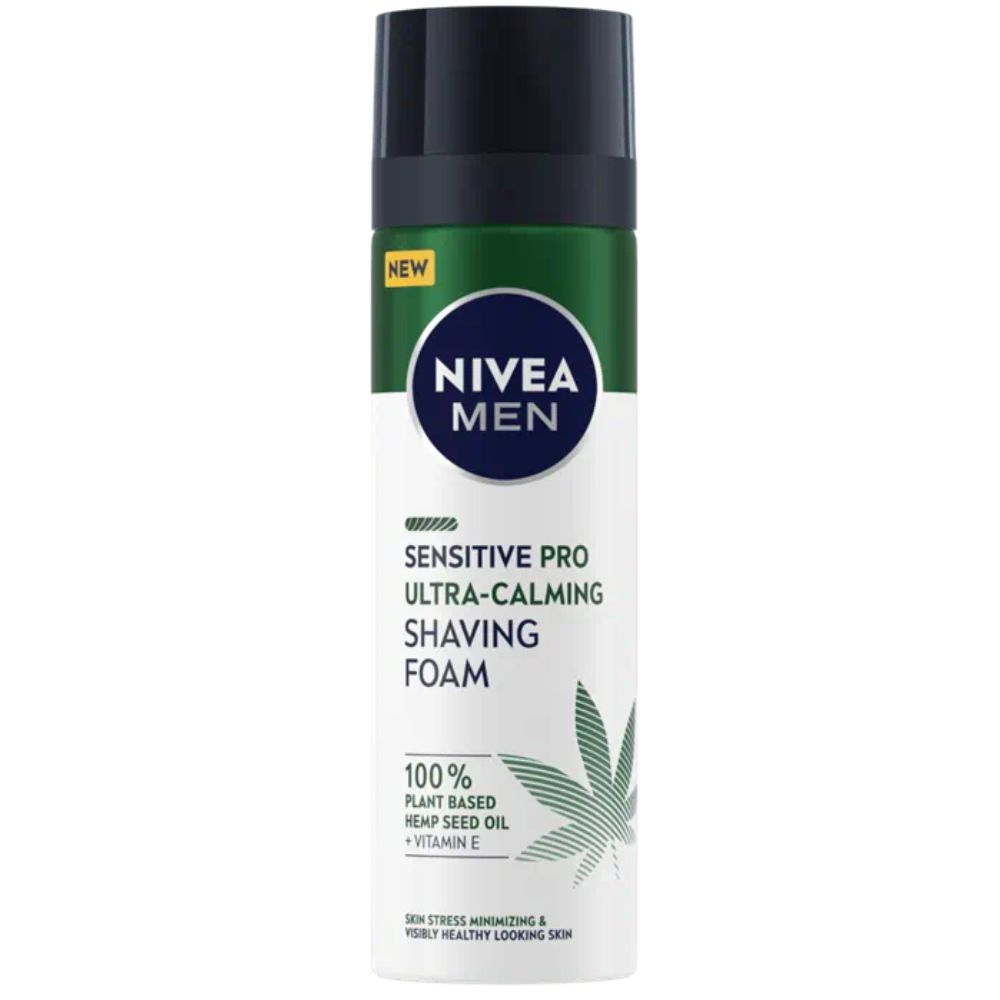 Nivea Men Sensitive Pro Ultra - Calming Shaving Foam -200 ml – Euro ...