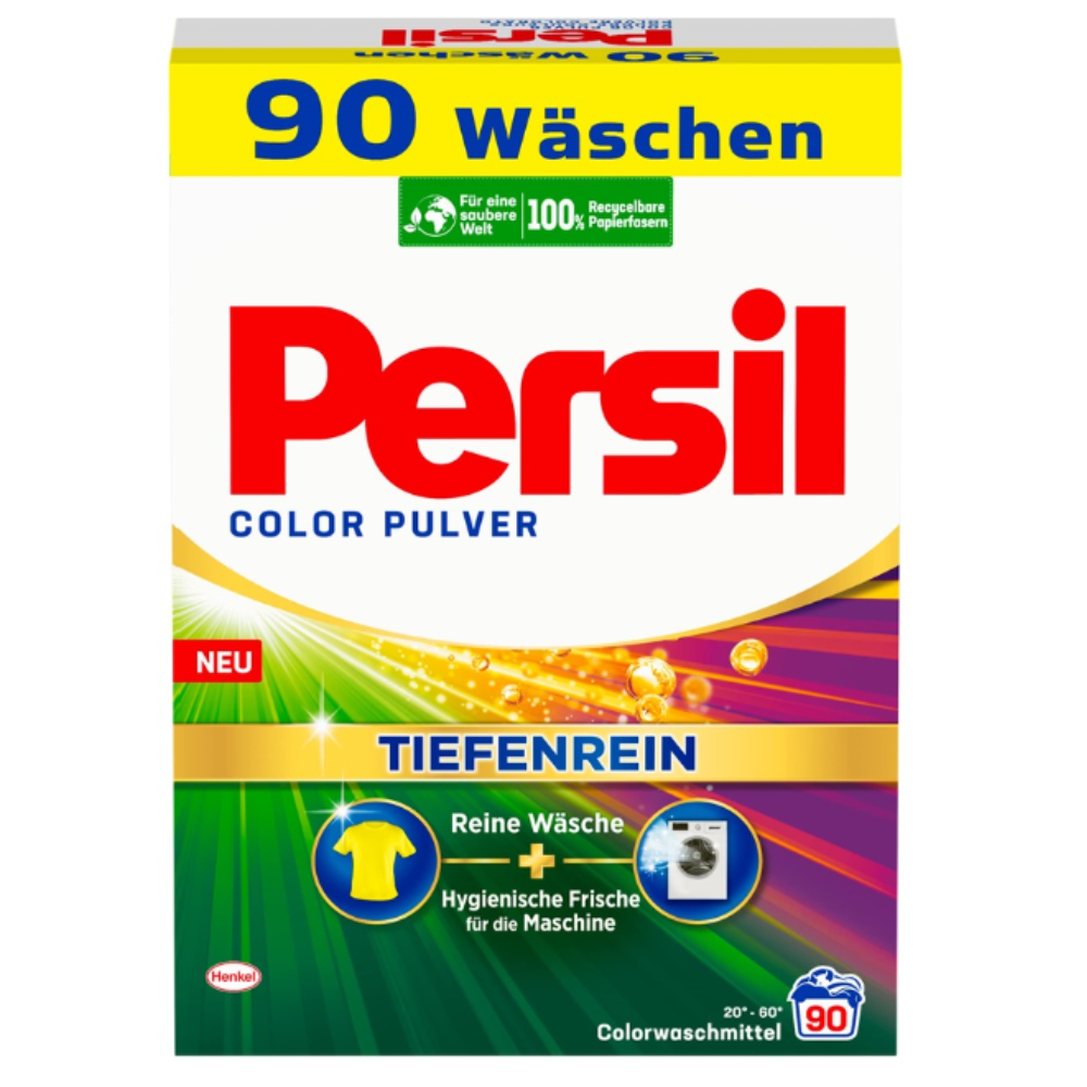 Persil Color Powder Laundry Detergent Mega Pack- 5.4 Kg. /90 WL – Euro ...