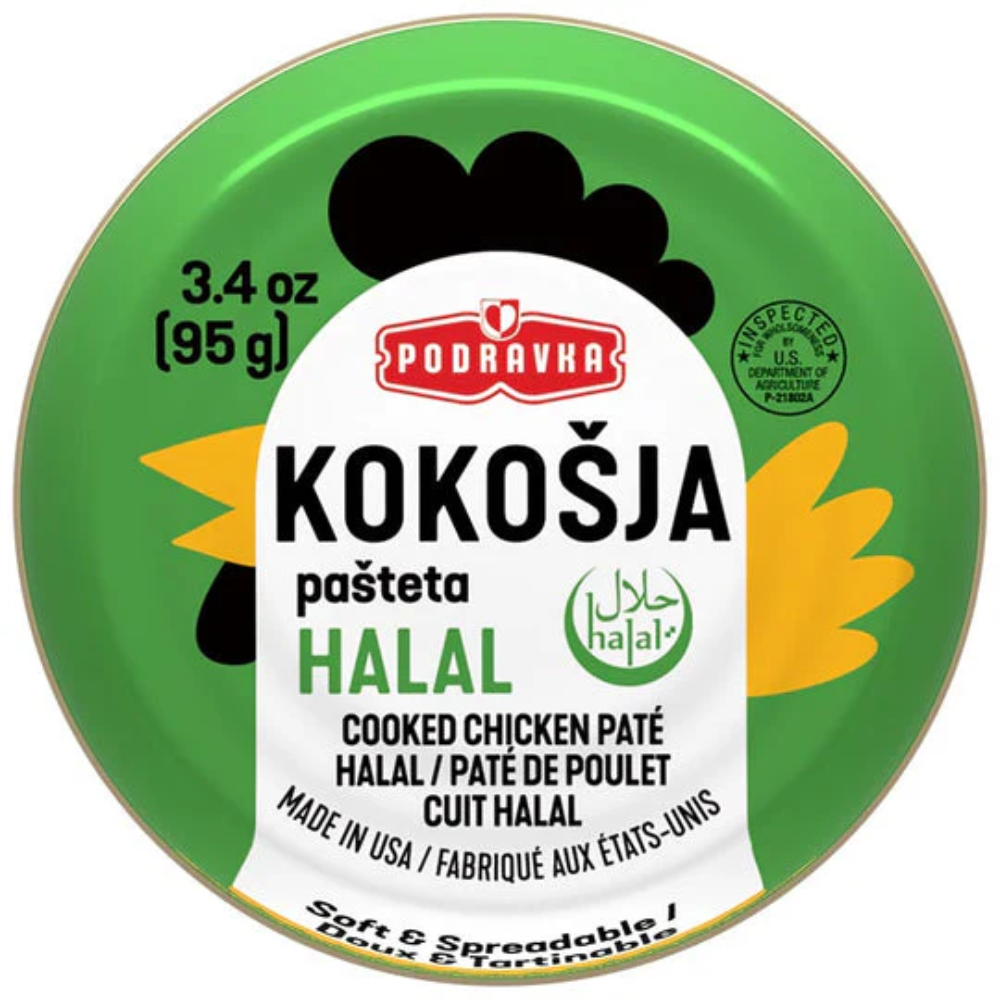 Podravka Chicken Pate Halal - 3.4 oz. / 95g – Euro Food Mart