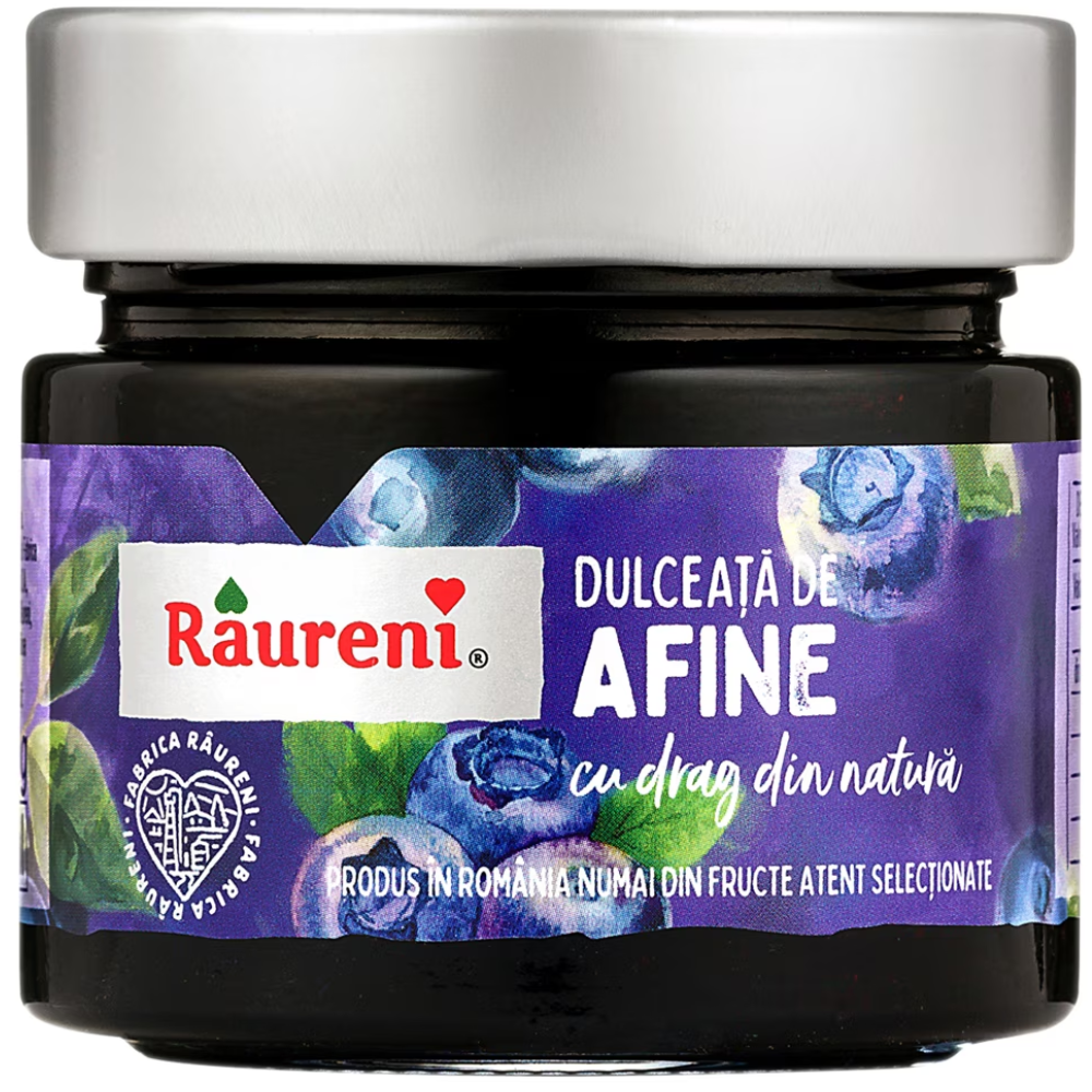 Raureni Blueberry ( Afine ) Preserve - 270 g / 9.5 oz – Euro Food Mart
