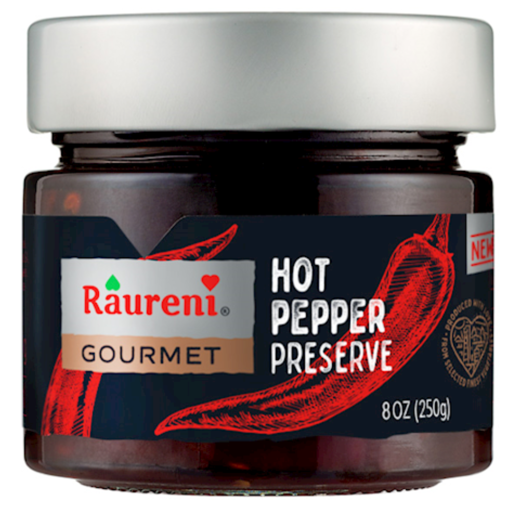 Raureni Gourmet Hot Peppers Preserve -250 g / 8 oz – Euro Food Mart