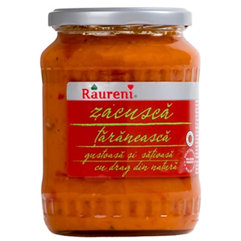 Raureni Peasant Style Zacusca ( Zacusca Taraneasca ) - 700 g – Euro ...