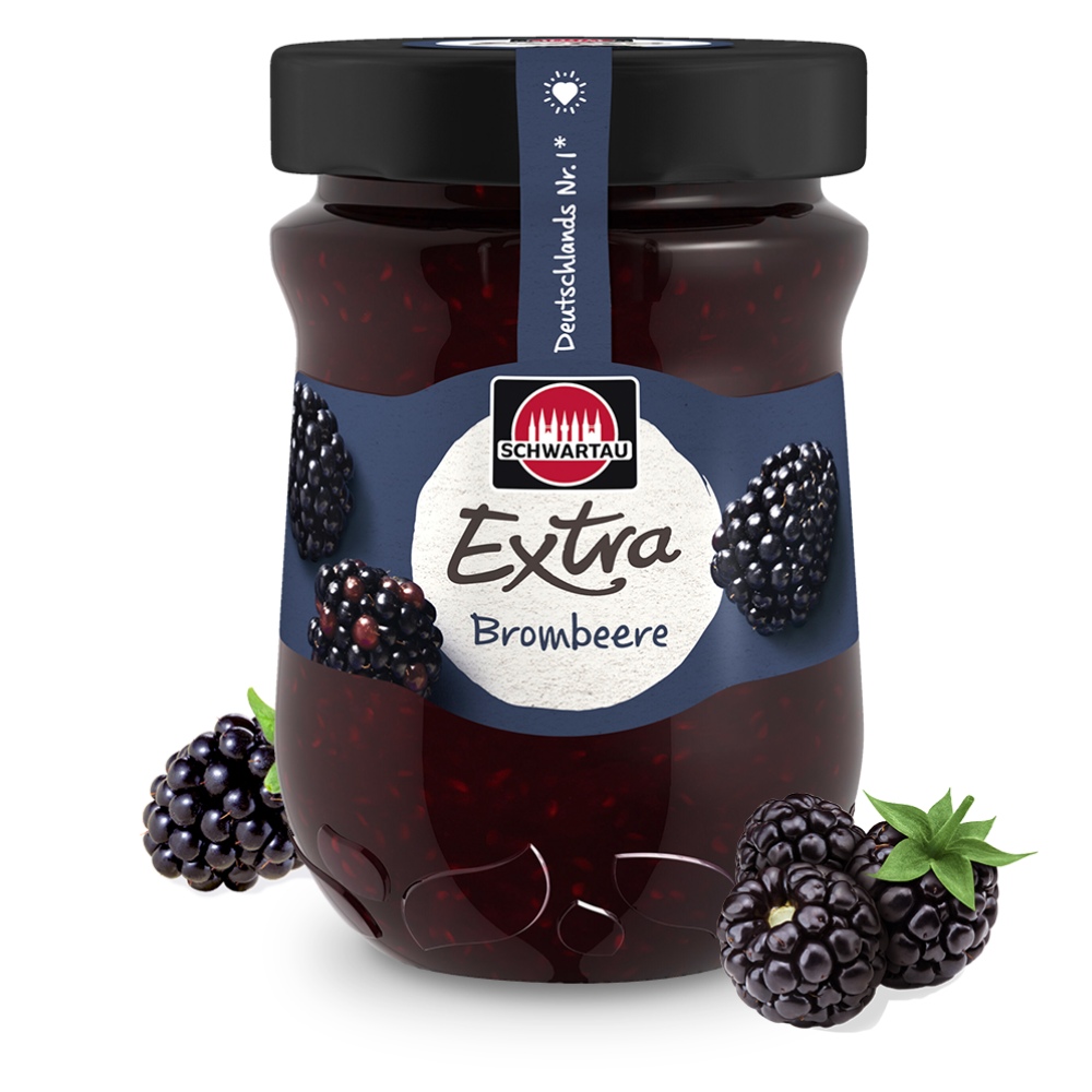 Schwartau Extra Blackberry Jam- 340 g – Euro Food Mart