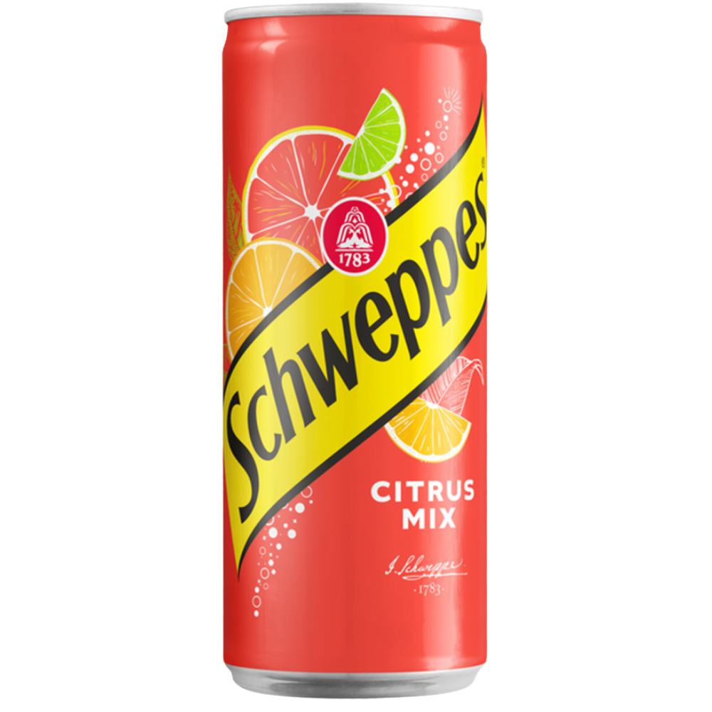 Schweppes Citrus Mix -330 ml – Euro Food Mart
