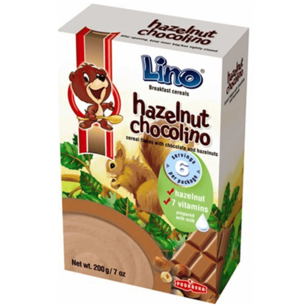 Podravka Lino Hazelnut Chocolino Cereal Flakes - 200 g – Euro Food Mart