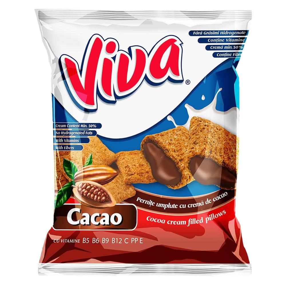 Viva Cocoa Cream Filled Pillows ( Pernite Cu Crema Cacao ) - 200 g ...