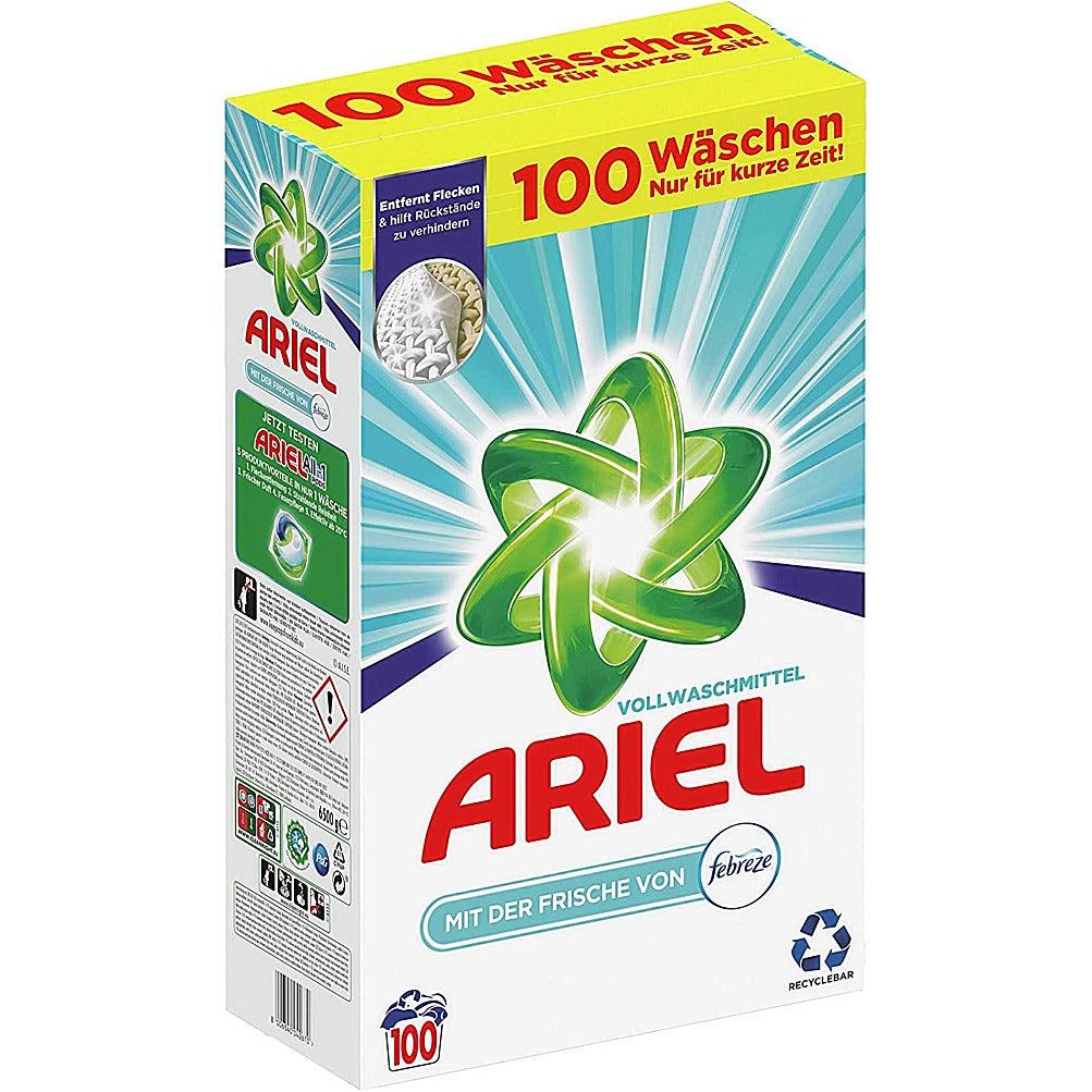 Ariel Febreze Powder Detergent ( 100 WL ) – Euro Food Mart