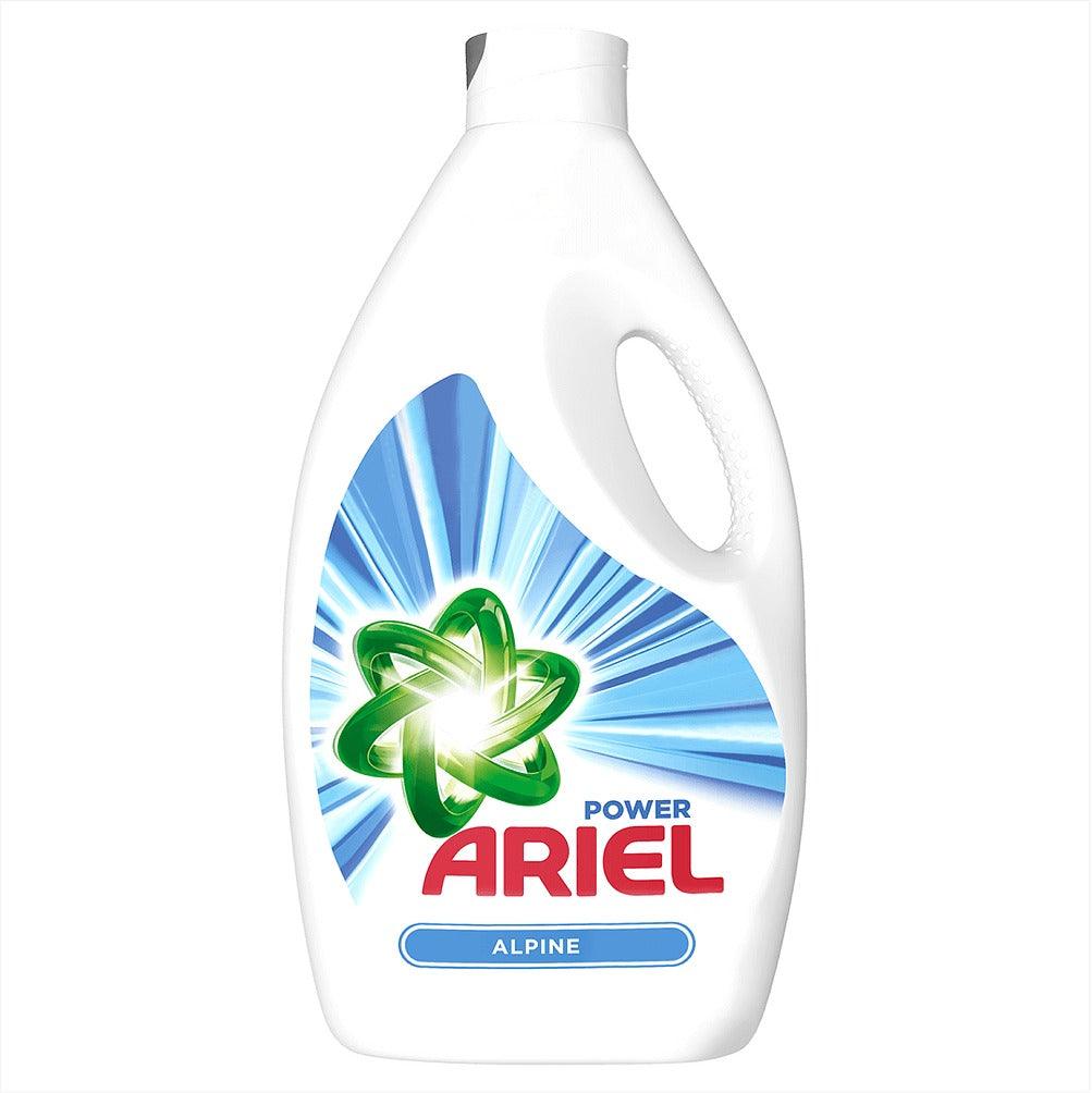 Ariel Power Apline Liquid Detergent 1.1 L ( 20 WL ) – Euro Food Mart
