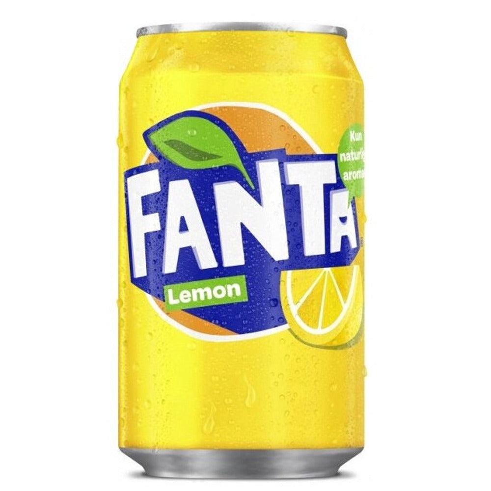 Fanta Lemon ( Made in Germany ) Can - 330 ml – Euro Food Mart