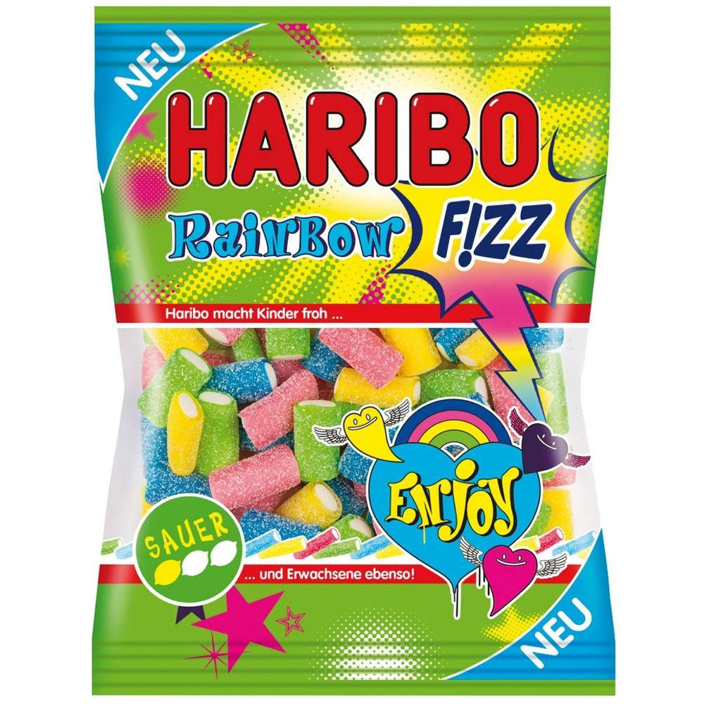 Haribo Rainbow Fizz -160 g – Euro Food Mart
