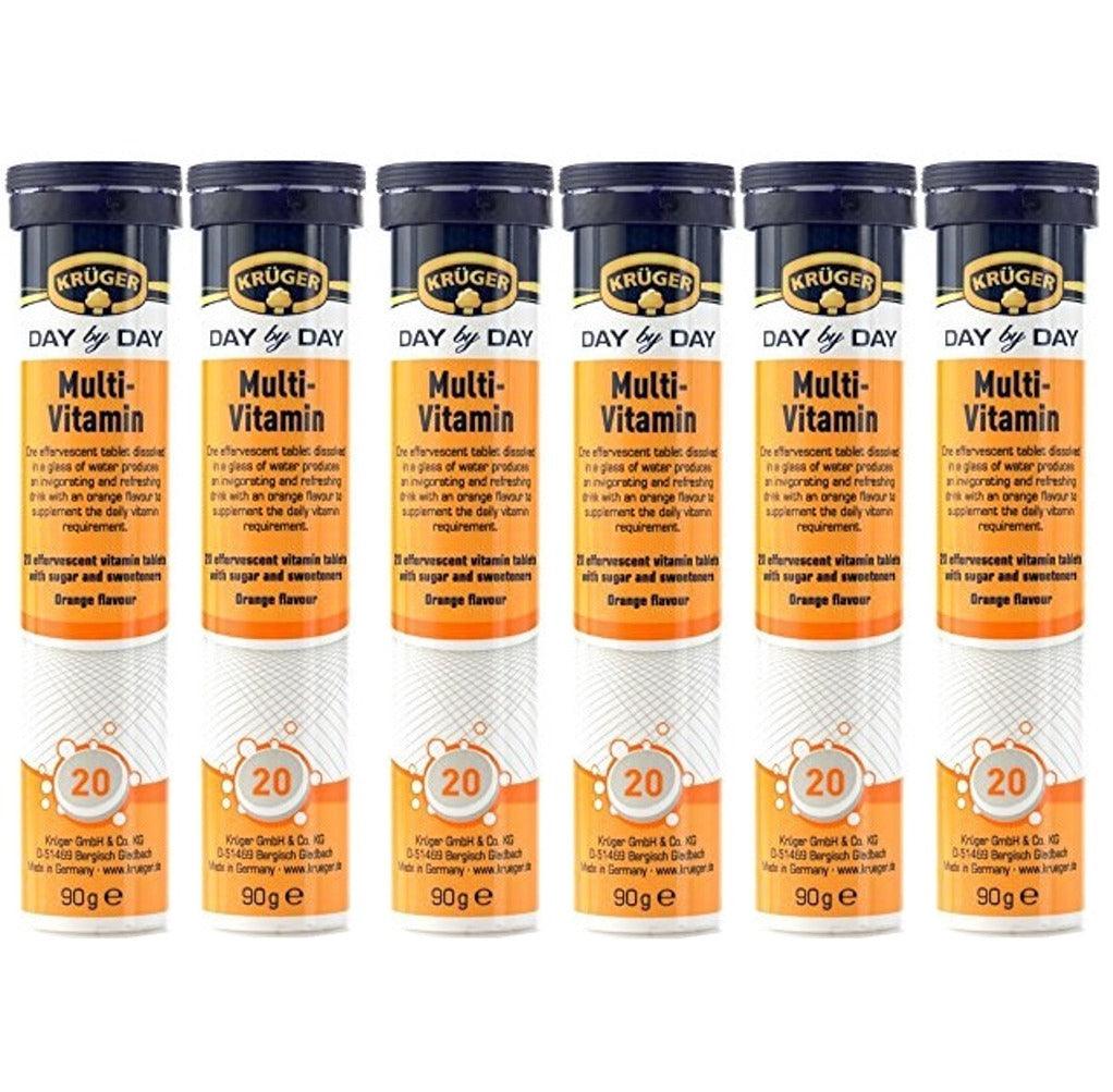 Kruger Multivitamin Effervescent Tablets- PACK OF 6 – Euro Food Mart