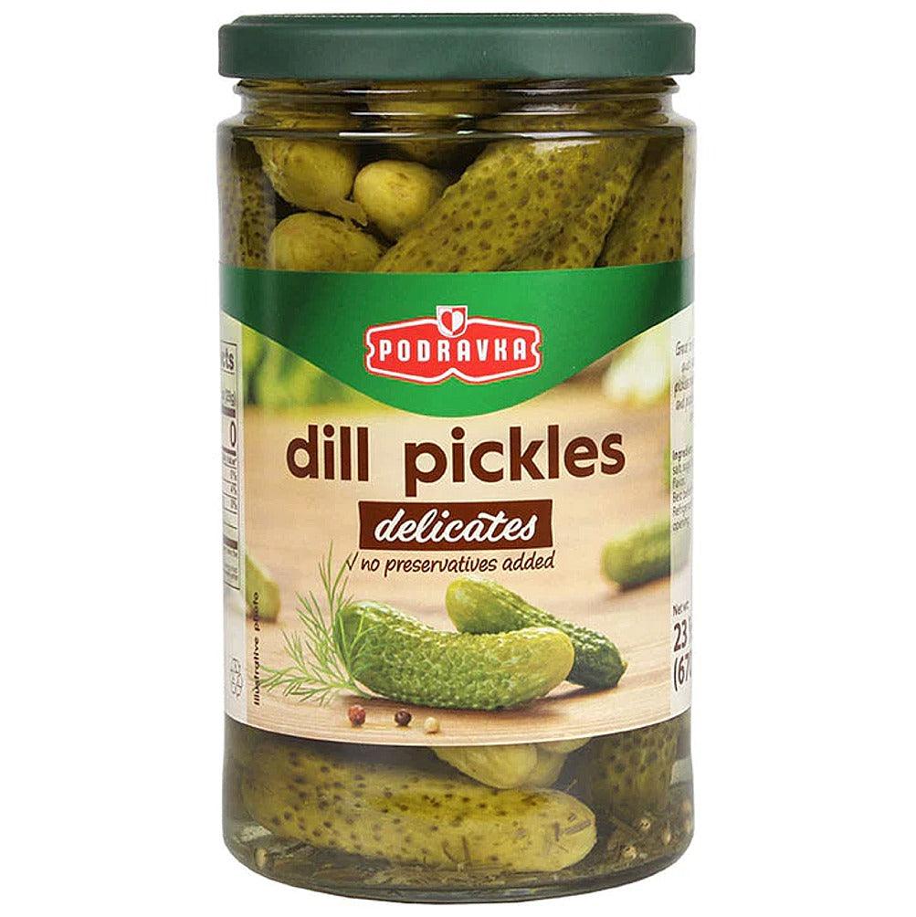 Podravka Krastavci Dill Pickles - 670 g / 23.5 oz – Euro Food Mart