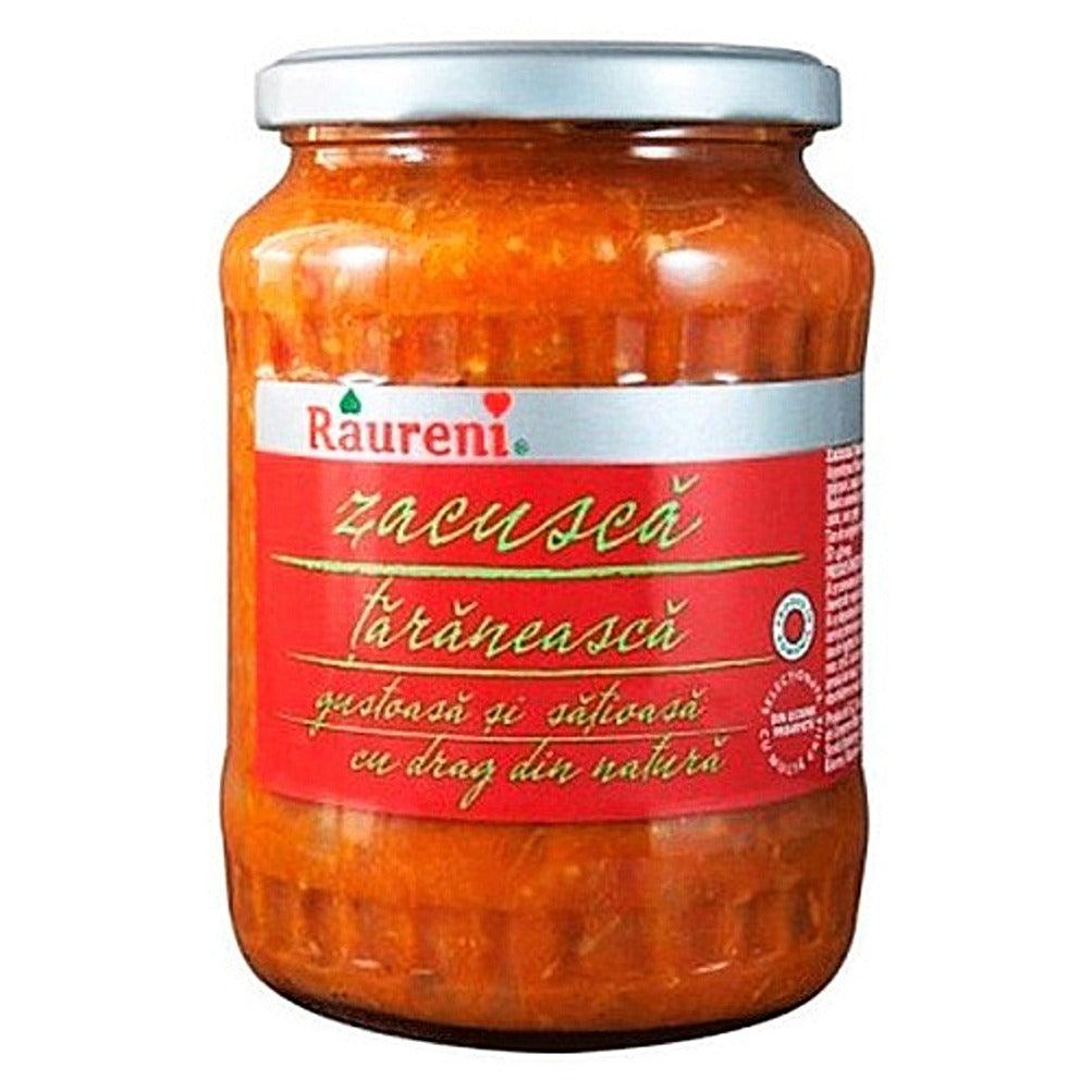 Raureni Peasant Style Zacusca ( Zacusca Taraneasca ) - 700 g – Euro ...