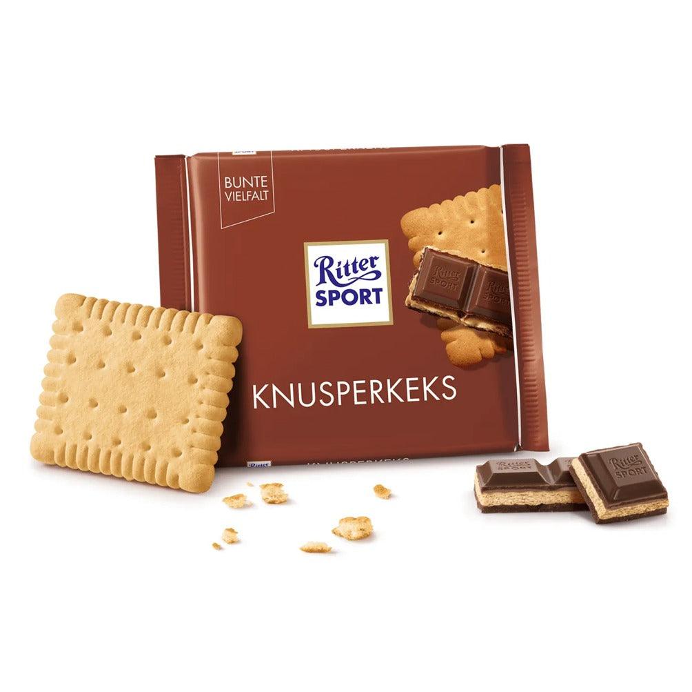 Ritter Sport Knusperkeks Chocolate 100 g – Euro Food Mart