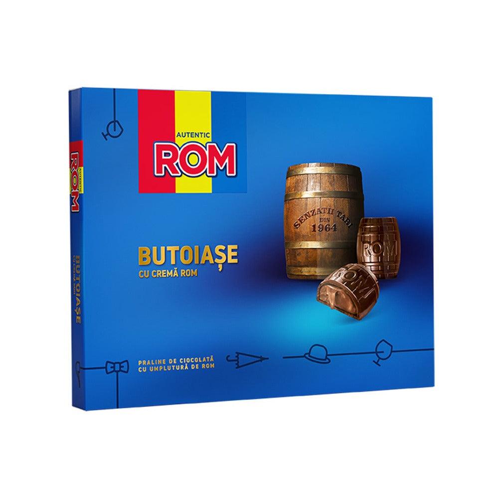 Rom Chocolate Barrels Filled with Rum Cream Filling - 126 g – Euro Food ...