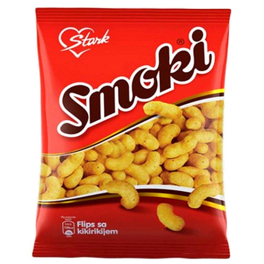 Smoki Peanut Flavored Flips -50 g – Euro Food Mart